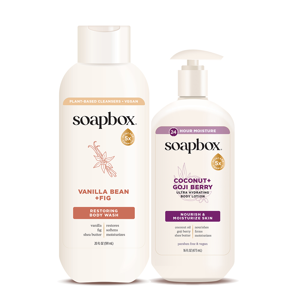 Vanilla Body Wash & Coconut Lotion Duo — Soapbox