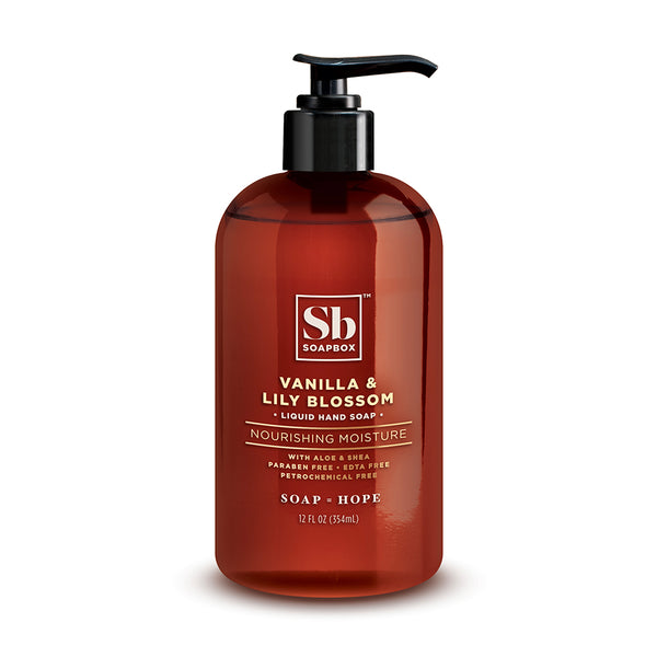 Vanilla Lily Blossom Nourishing Moisture Liquid Hand Soap Soapbox